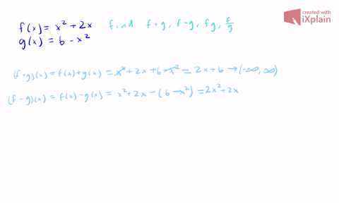 SOLVED:For the following exercises, determine the domain for each function in interval notation ...