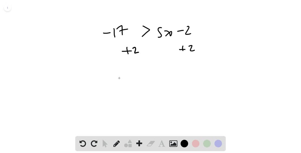 SOLVED Solve The Inequality 17 5 X 2 SOLVED Solve The Inequality 17 5 X 2