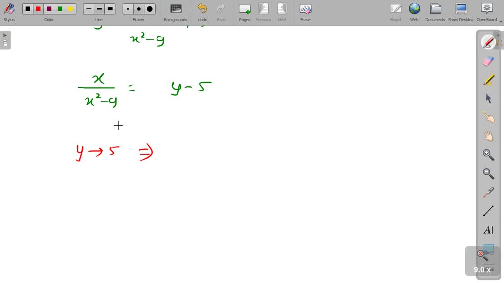 SOLVED:A straight line is said to be an asymptote of an infinite branch ...