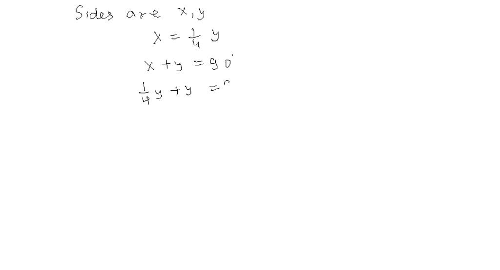 SOLVED: E-En un triángulo rectángulo se sabe que uno de los ángulos ...