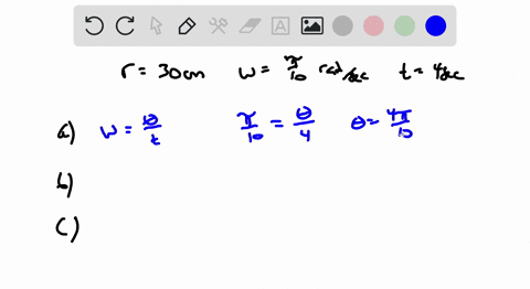 Suppose that point P is on a circle with radius r, and ray O P is rotating with angular speed ω ...