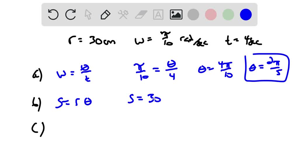 SOLVED:Suppose that point P is on a circle with radius r, and ray O P is rotating with angular ...