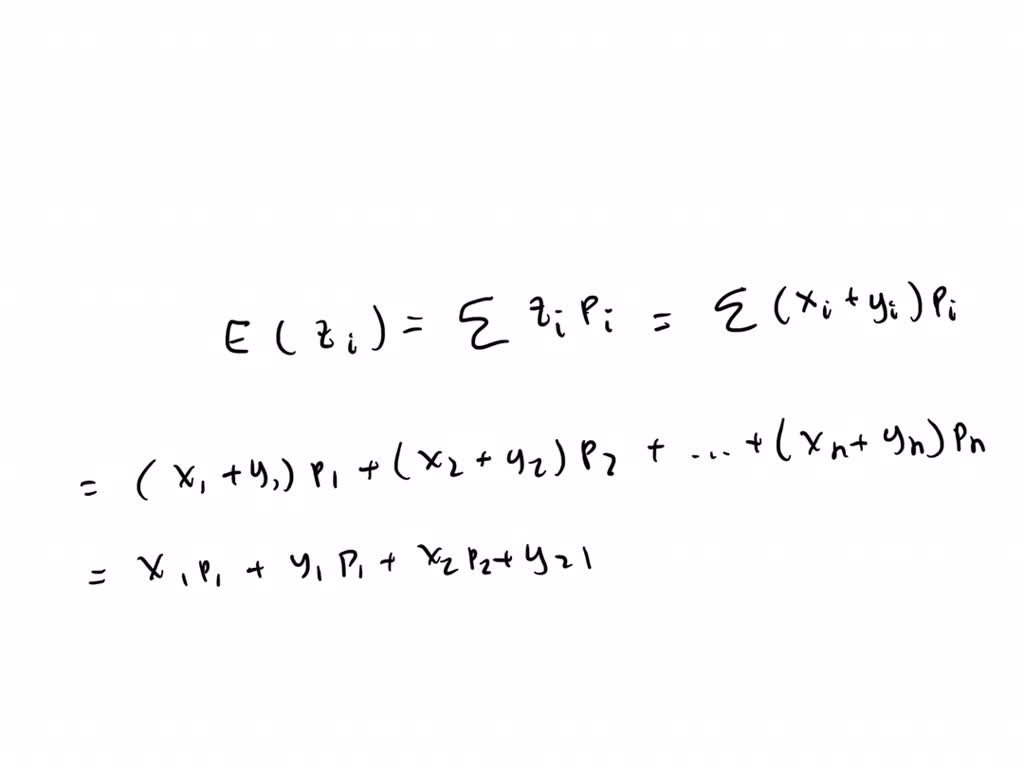 ⏩SOLVED:The expectation function E(X) on the space of random… | Numerade ⏩SOLVED:The expectation function E(X) on the space of random… | Numerade