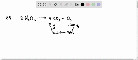 SOLVED:Using the following reaction (depicted using molecular models ...