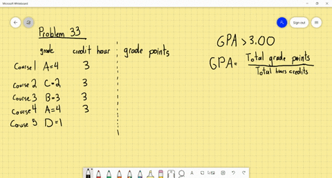 SOLVED:A student of the author earned grades of A, C. B, A, and D ...