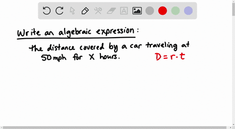 SOLVED:In Exercises 139-142, write an algebraic expression for the ...