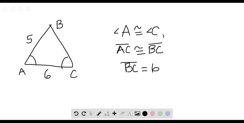 SOLVED:Describe and correct the error in finding the length of BC ...