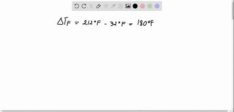 Show that if the temperature on the Celsius scale changes by ΔTC, the ...