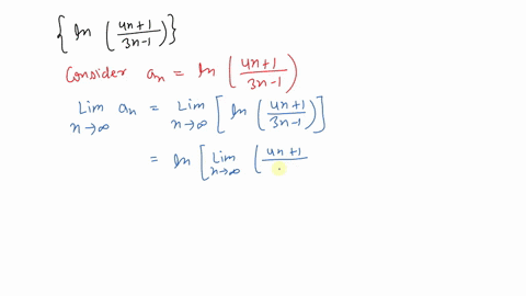 SOLVED:Determine whether the given sequence converges. If the sequence converges, then find its ...