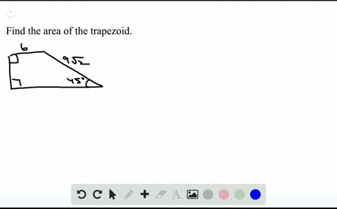 SOLVED:In Exercises 10-18, find the area of each trapezoid. GRAPH
