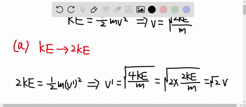 SOLVED:(I) (a) If the KE of an arrow is doubled, by what factor has its ...