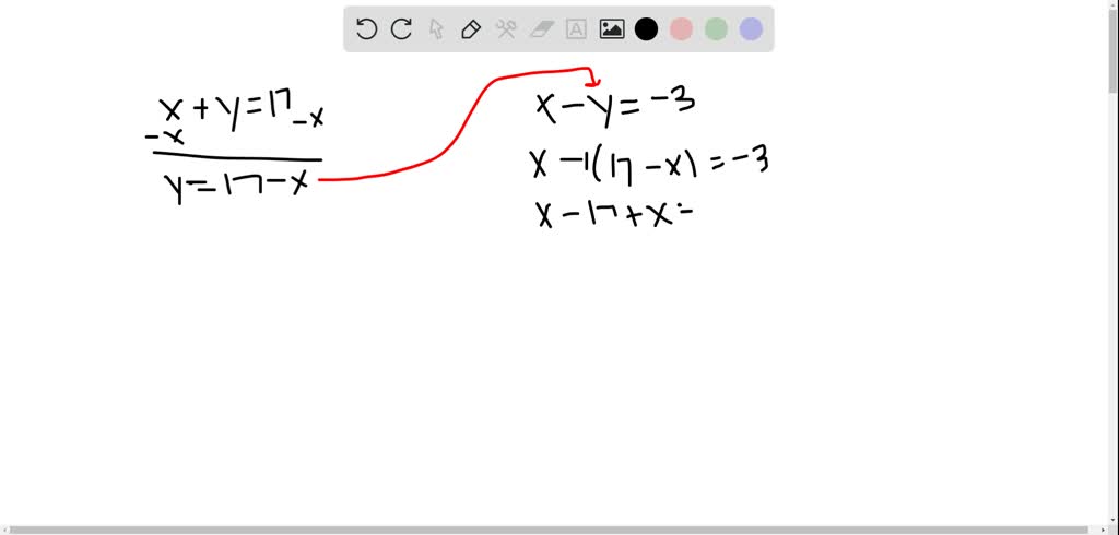 SOLVED:Let x represent one number and let y represent e he other number. Use the given ...