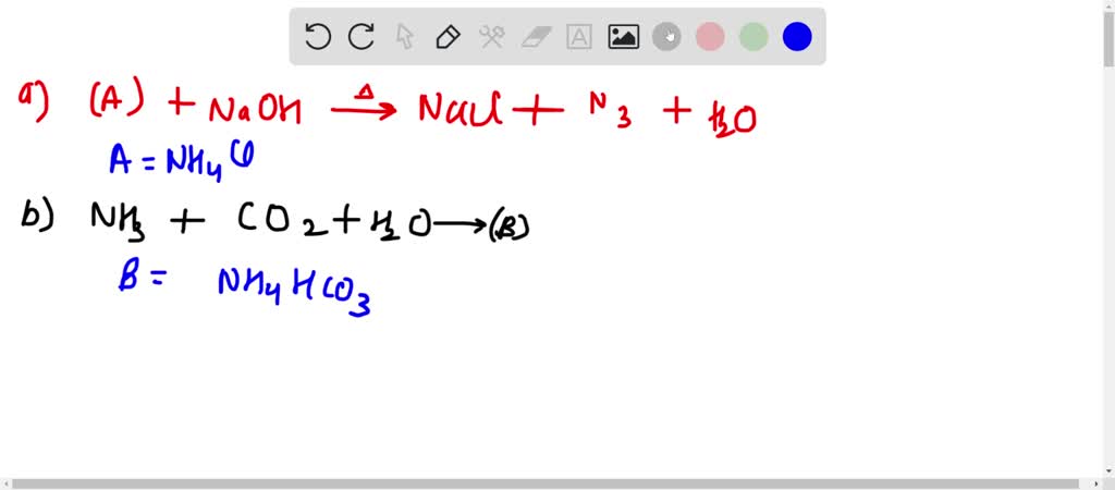 SOLVED:Identify the metal-containing compounds A, B, C, and D in this scheme: