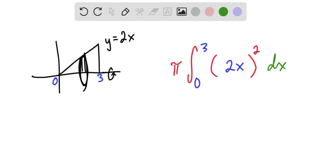 SOLVED:(a) The region in Figure 8.29 is rotated around the x axis ...