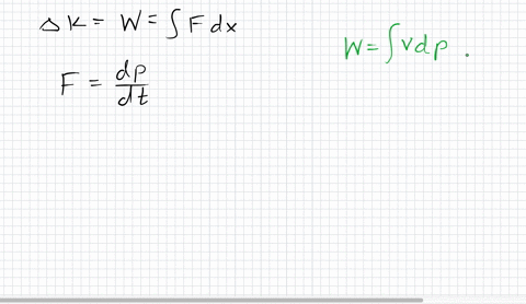 SOLVED:The work-energy theorem relates the change in kinetic energy of ...