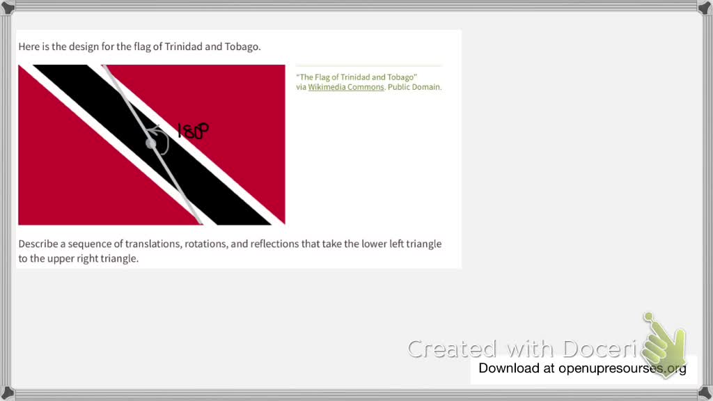 Here is the design for the flag of Trinidad and Tobago. "The Flag of ...