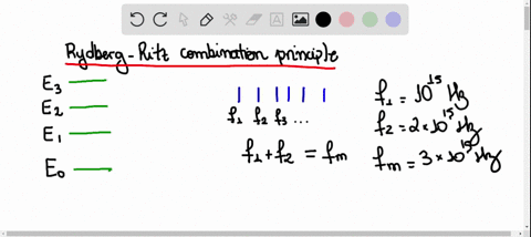 SOLVED:The Ritz combination principle can be considered to be a ...