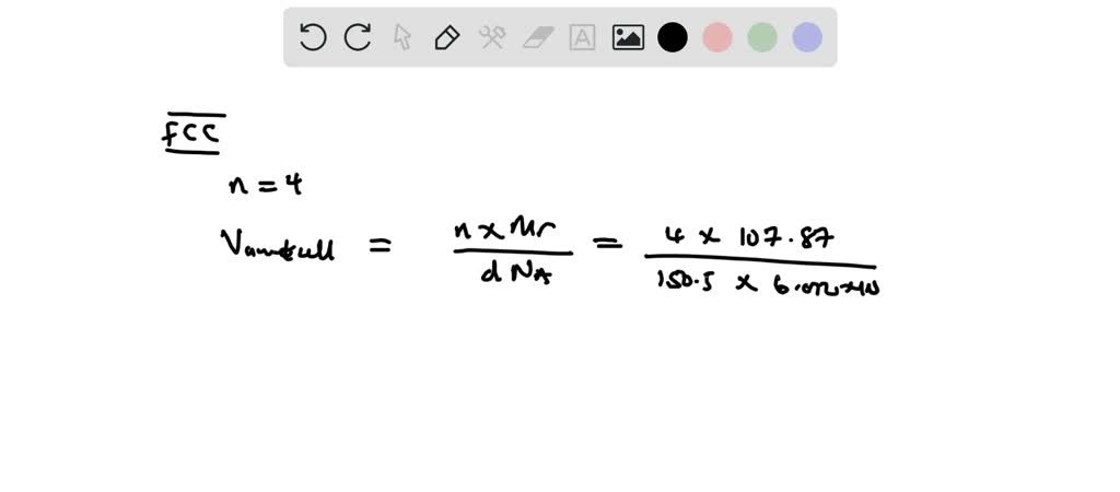 ⏩SOLVED:The density of silver is 10.50 g ·cm^-3 at 20^∘ C. Given ...
