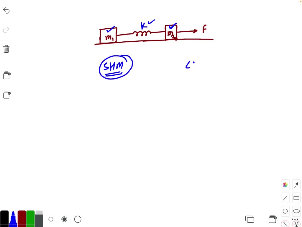 Two blocks connected by a spring rest on a smooth horizontal plane as shown in figure. A ...