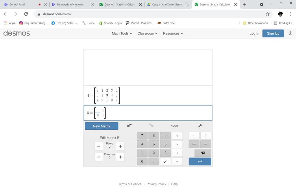 SOLVED:A company sells five models of computers through three retail outlets. The inventories ...