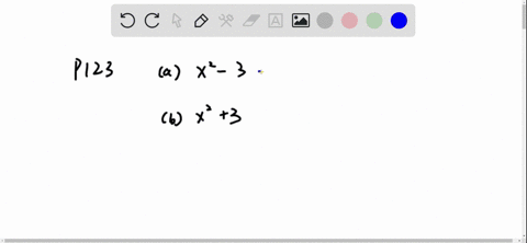 SOLVED:For Exercises 115-120, factor the expressions over the set of complex numbers. For ...