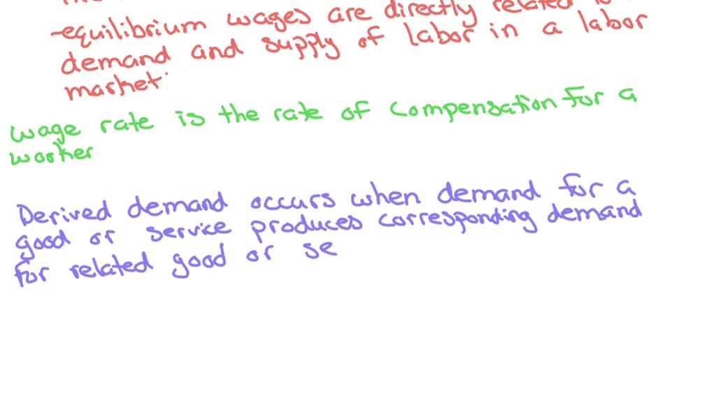 SOLVED:Explain why wages differ across occupations and levels of human ... SOLVED:Explain why wages differ across occupations and levels of human ...