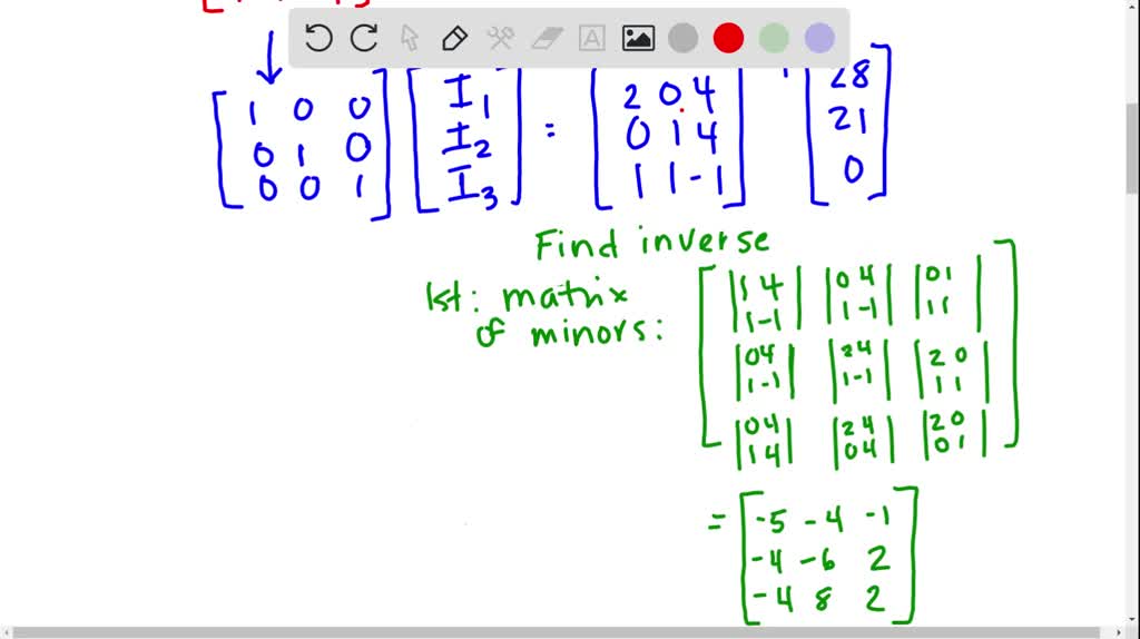 SOLVED:Consider the circuit shown in the figure. The currents I1, I2 ...