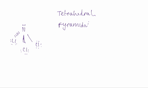 SOLVED:What is the molecular shape of NCl3 ? What is the electron-group ...