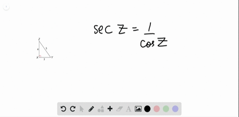 SOLVED:Each of the three trigonometric ratios has a reciprocal ratio ...