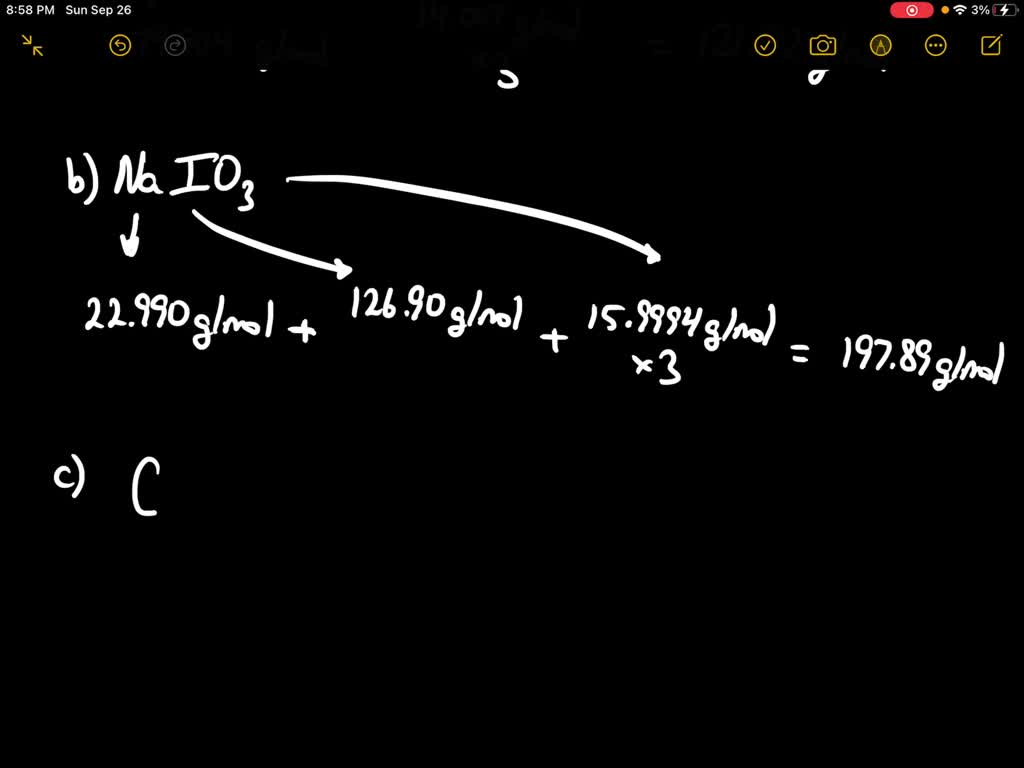 SOLVED:Calculate the molecular mass for each of the following halogen ...