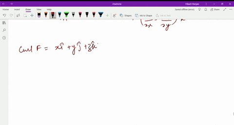 Find a vector field with twice-differentiable components whose curl is x 𝐢+y 𝐣+z 𝐤 or prove that ...