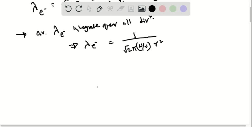 SOLVED:Equation 18.3 is the mean free path of a particle through a gas ...