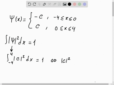 SOLVED:Shows the wave function of a neutron. a. What is the value of c ...