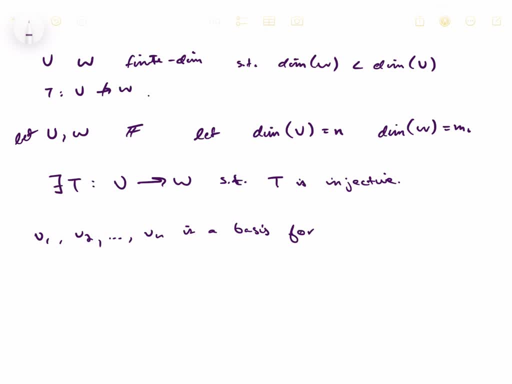 SOLVED:Suppose w is a nonzero vector in a finite-dimensional inner product space V. With 𝐰^⊥ ...
