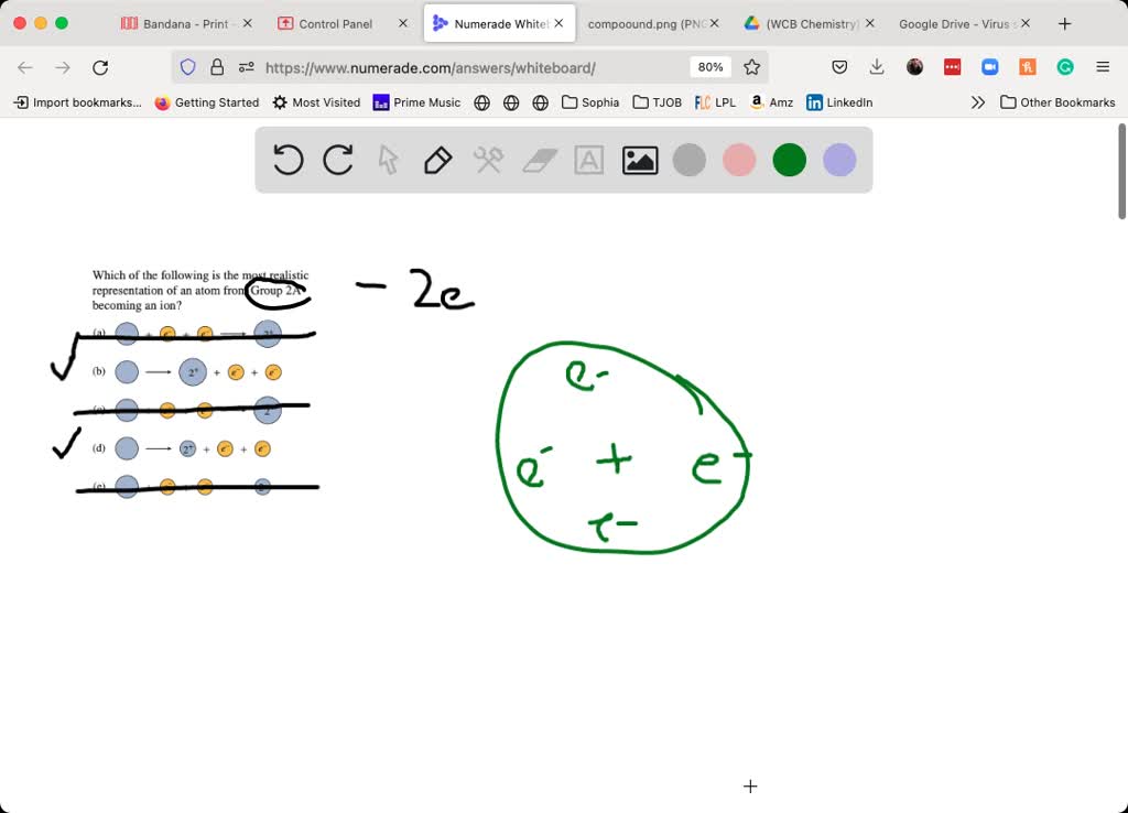 Which of the following is the most realistic representation of an atom ...