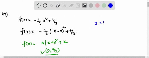 SOLVED:Find the first-quadrant points of intersection for each pair of parabolas to three ...