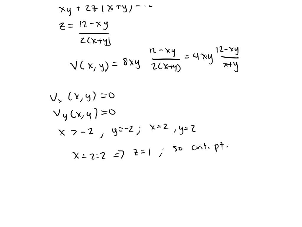 You are to construct an open rectangular box from 12 m^2 of material. What dimensions will ...