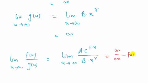 SOLVED:Concern dominance of functions as defined earlier. Use L'Hôpital's rule to prove that ...
