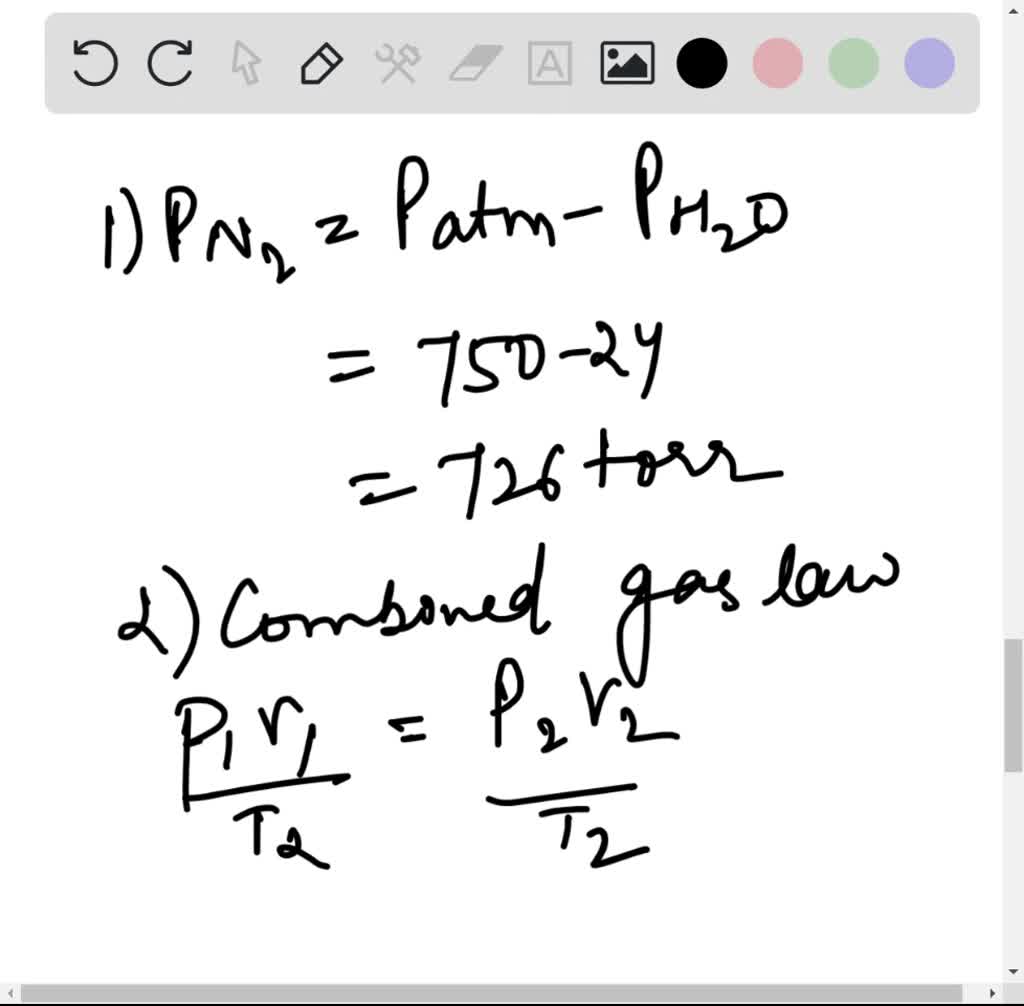 SOLVED A Nitrogen Sample Occupies 469 ML At STP If The Same Sample SOLVED A Nitrogen Sample Occupies 469 ML At STP If The Same Sample