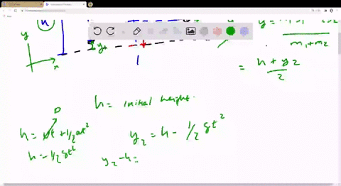 ⏩SOLVED:A particle of mass m is projected vertically upward with an… | Numerade