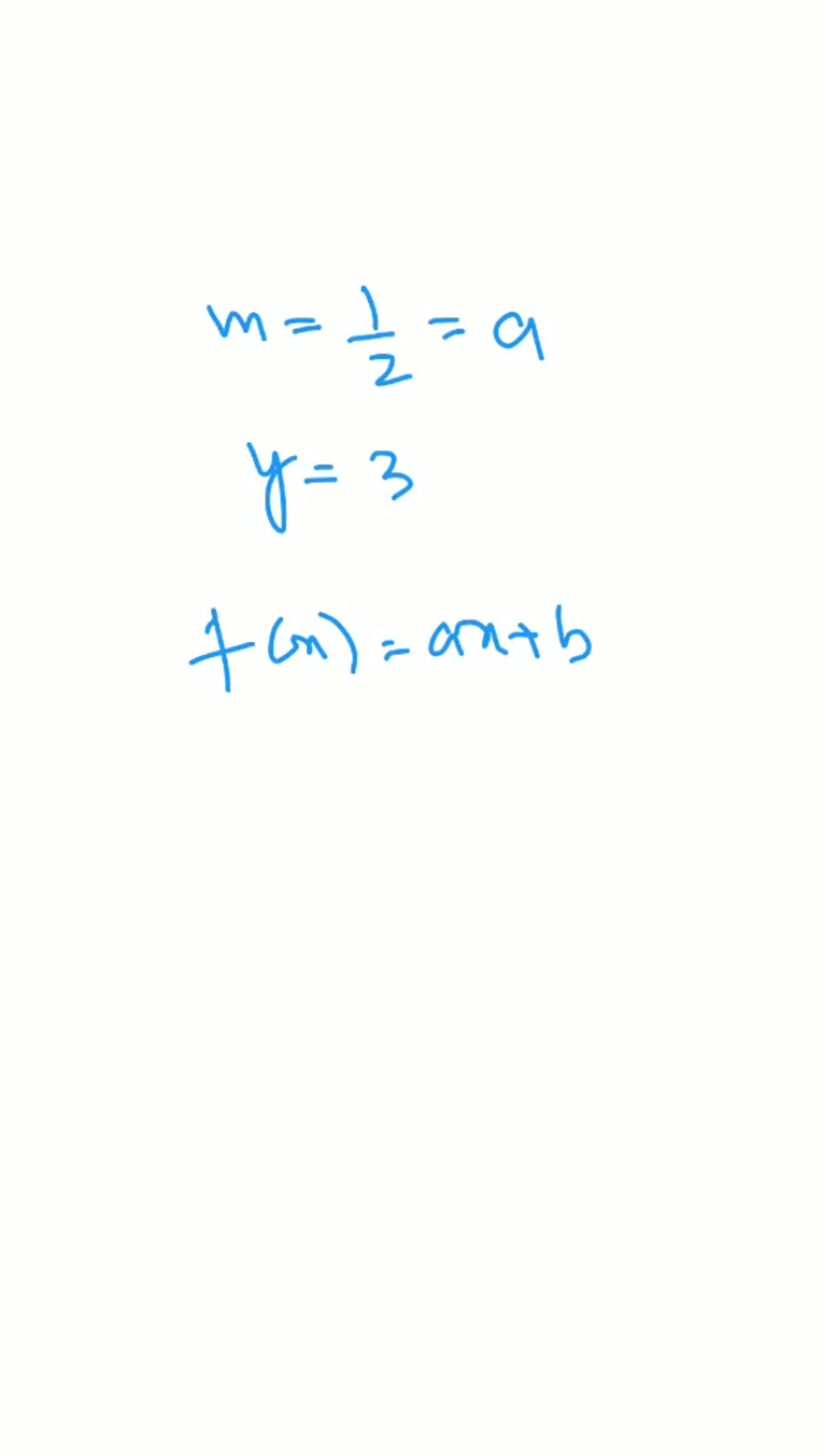 A Verbal Description Of A Linear Function F Is Given Express The Function F In The Form F X A