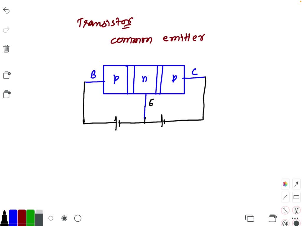 ⏩SOLVED:A transistor is used in common-emitter mode as an amplifier.… | Numerade