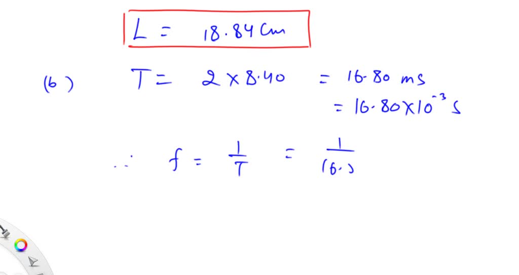 A horizontal wire is tied to supports at each end and vibrates in its ...