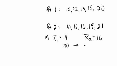 ⏩SOLVED:Suppose you were to compare two routes to school or work by ...
