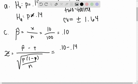 Hypothesis testing | Practice Problems, Examples & Solutions | Numerade