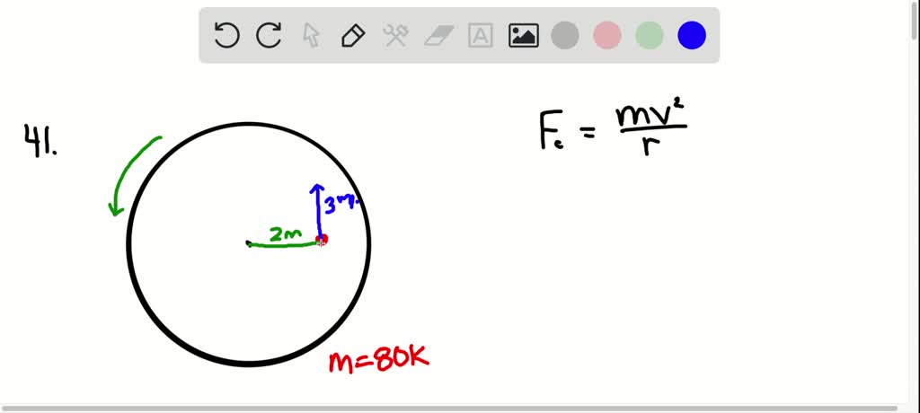 SOLVED:Yr (roi Above A circular horizontal platform is rotating at a ...