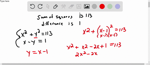 SOLVED:Solve the problem using a system of equations. The sum of the ...