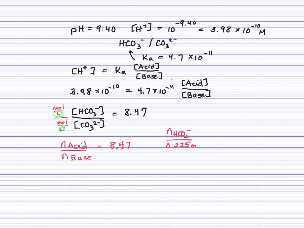 SOLVED A Sodium Hydrogen Carbonate sodium Carbonate Buffer Is To Be SOLVED A Sodium Hydrogen Carbonate sodium Carbonate Buffer Is To Be
