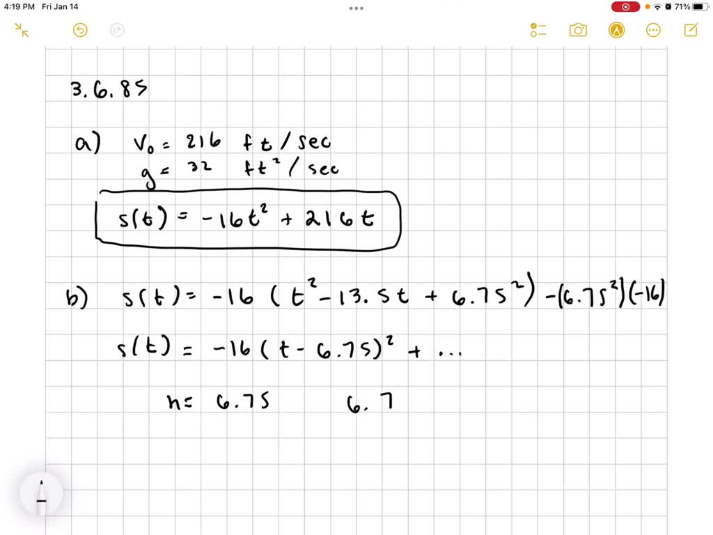 SOLVED:A professional fireworks team shoots an 8 -in. mortar straight ...
