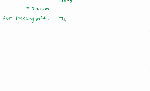 SOLVED:Calculate the freezing point and boiling point of each solution ...